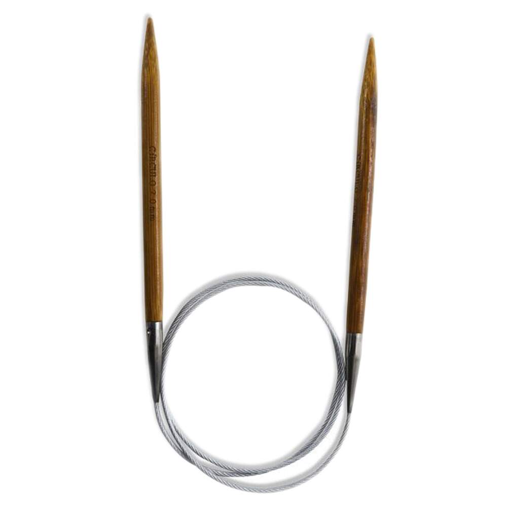 Agulha Tricô Circular de Bambu Circulo - 60cm
