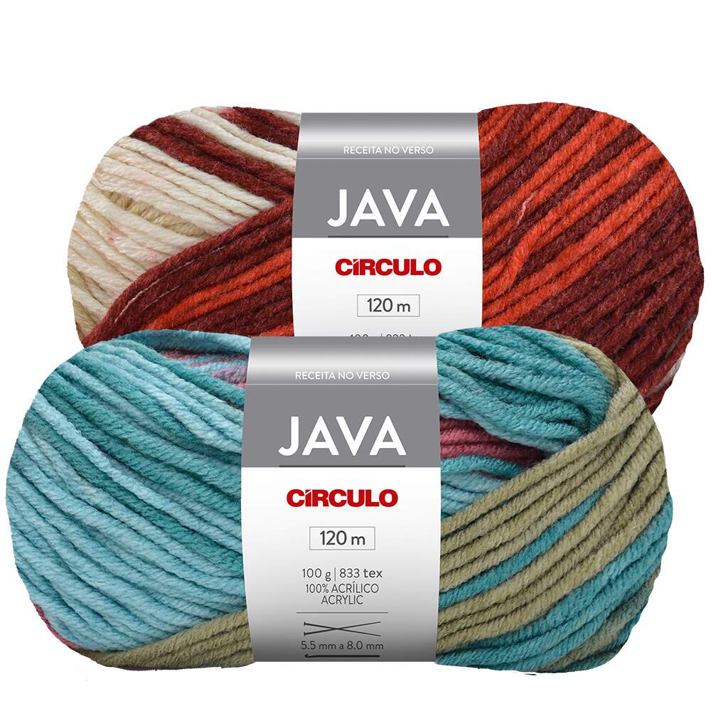 Fio/ Lã Java Circulo 100g